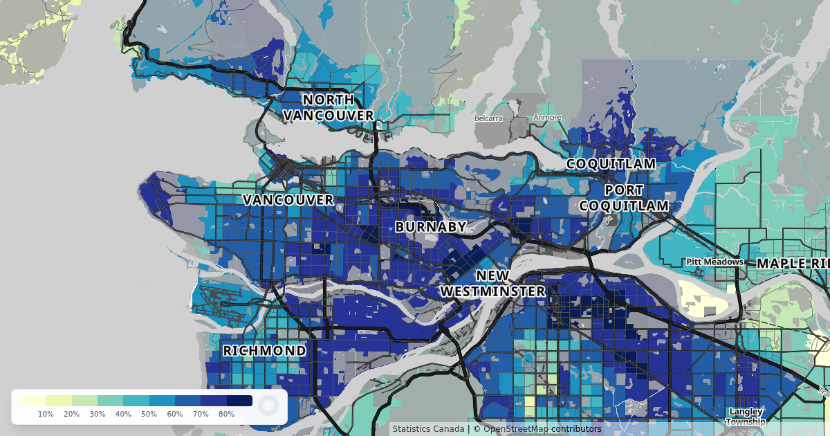 Ethnic Diversity | CensusMapper